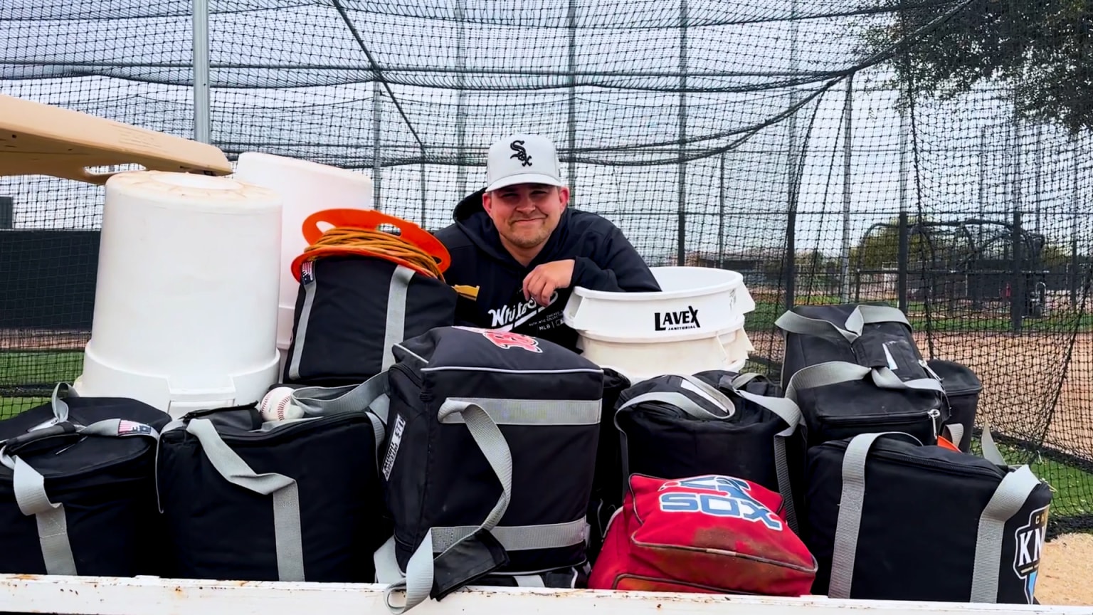 Kendall goes BTS early in the AM at Spring Training! | 03/23/2024 | Knights