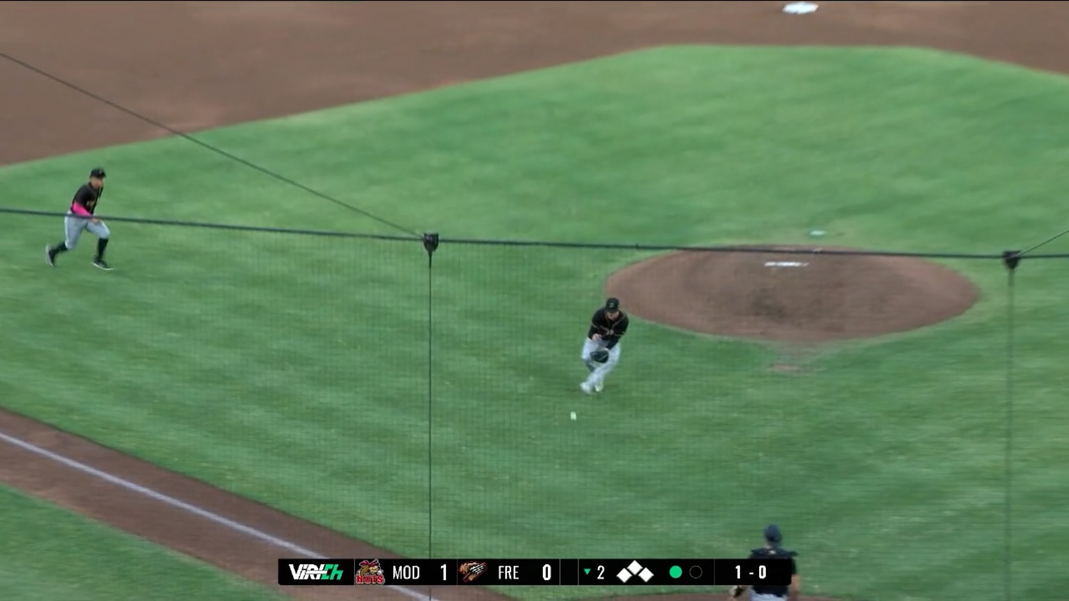 Teddy McGraw fields a bunt and makes the throw | 08/16/2024 | MiLB.com