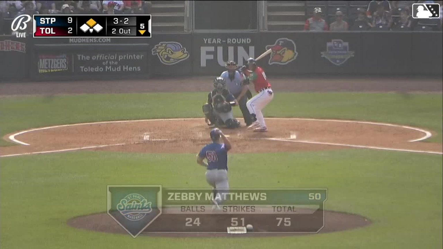 Zebby Matthews' sixth strikeout | 07/21/2024 | MiLB.com Zebby Matthews' sixth strikeout | 07/21/2024 | MiLB.com