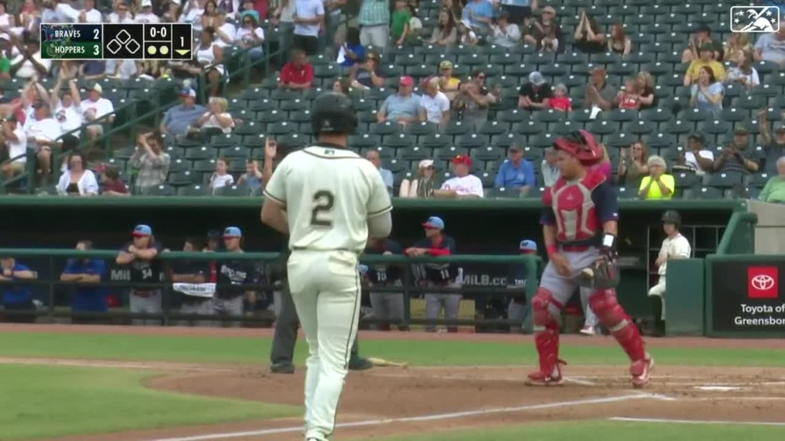 Hudson Head's three-run homer | 05/12/2023 | Grasshoppers