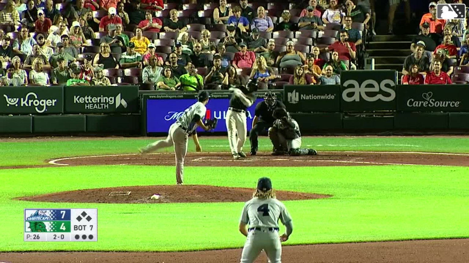 Hector Rodriguez's solo homer | 09/01/2024 | Dragons