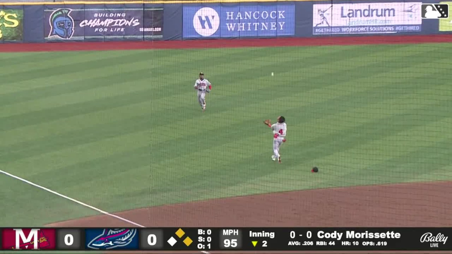 Keshawn Ogans' incredible basket catch | 08/28/2024 | MiLB.com