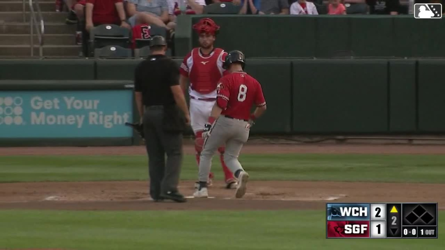 Tanner Schobel hits a solo home run | 07/12/2024 | Wind Surge