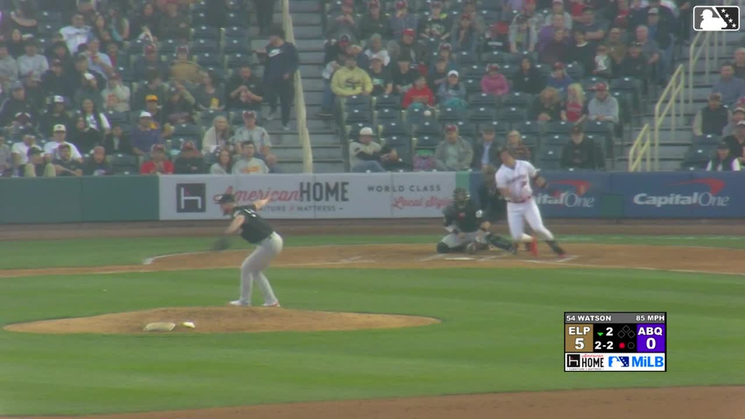 Rockies No. 4 prospect Jordan Beck lines a single | 03/30/2024 | Isotopes