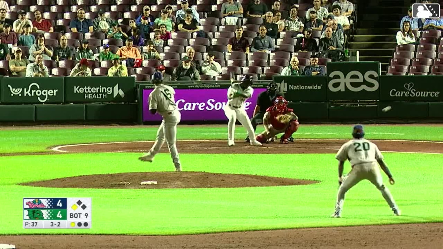 Hector Rodriguez's walk-off RBI single | 08/23/2024 | Dragons