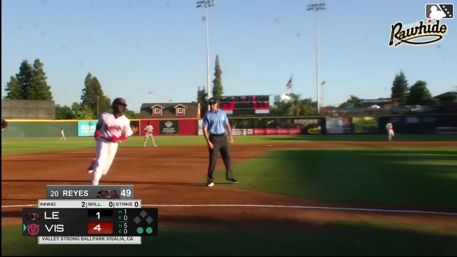 Jansel Luis' two-run home run | 06/20/2024 | MiLB.com