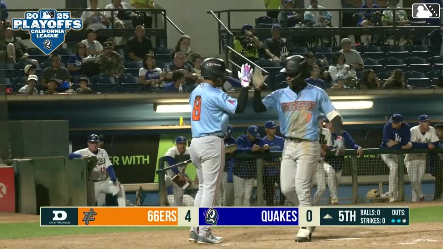 Raudi Rodriguez swats a solo home run | 09/12/2025 | 66ers