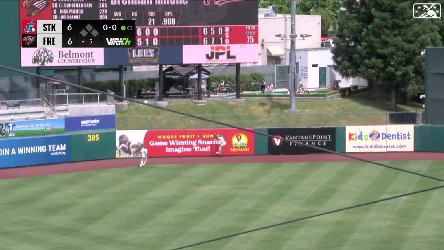 EJ Andrews Jr.'s leaping grab | 05/29/2023 | MiLB.com
