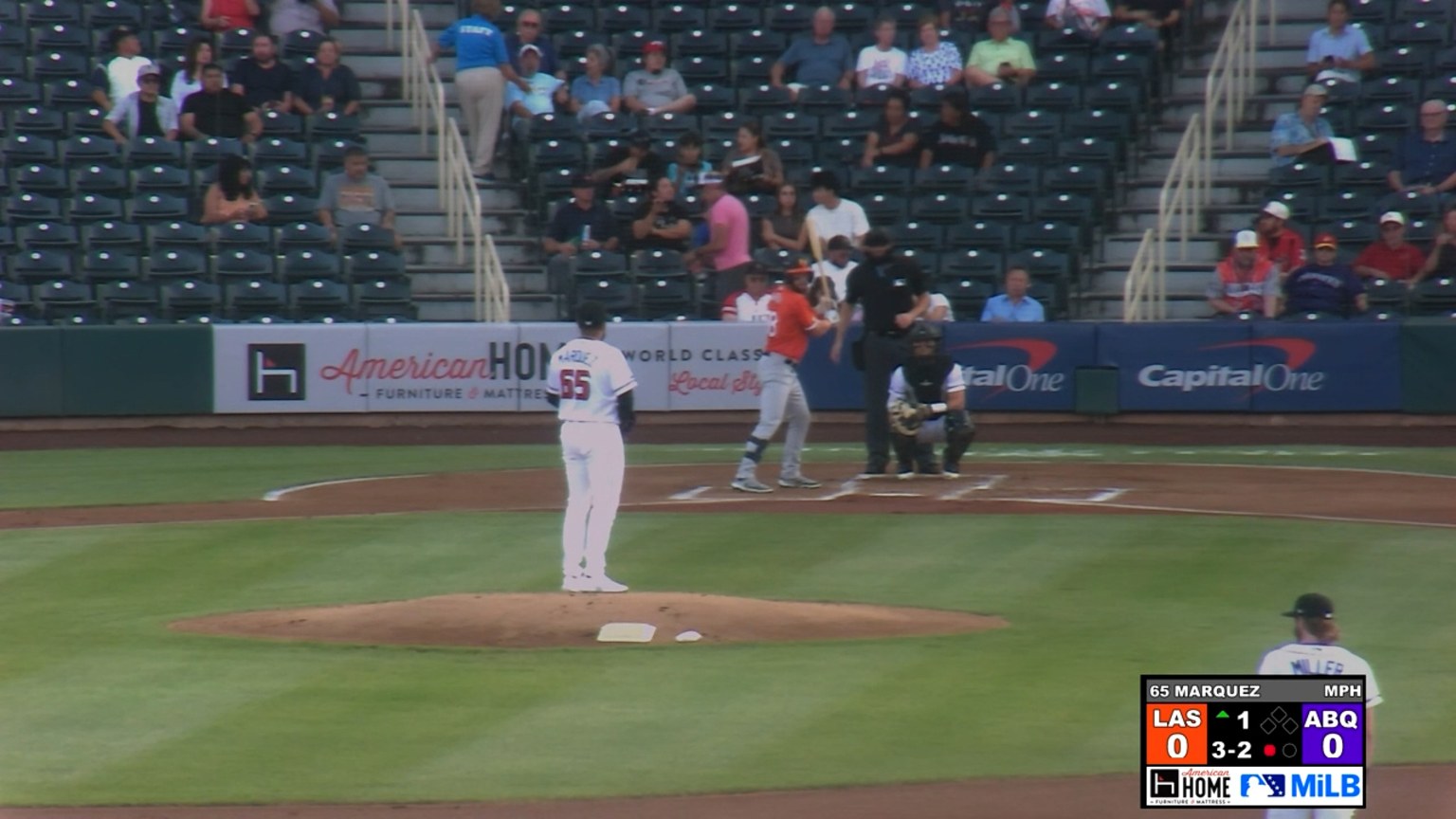 Márquez strikes out three batters in rehab start | 08/20/2025 | Isotopes