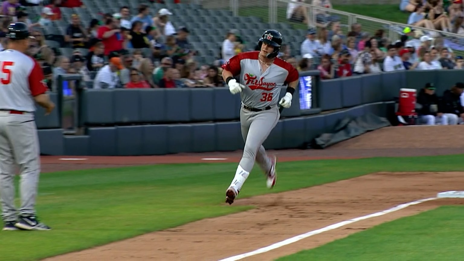 Griffin Doersching's two-homer game | 04/19/2024 | TinCaps