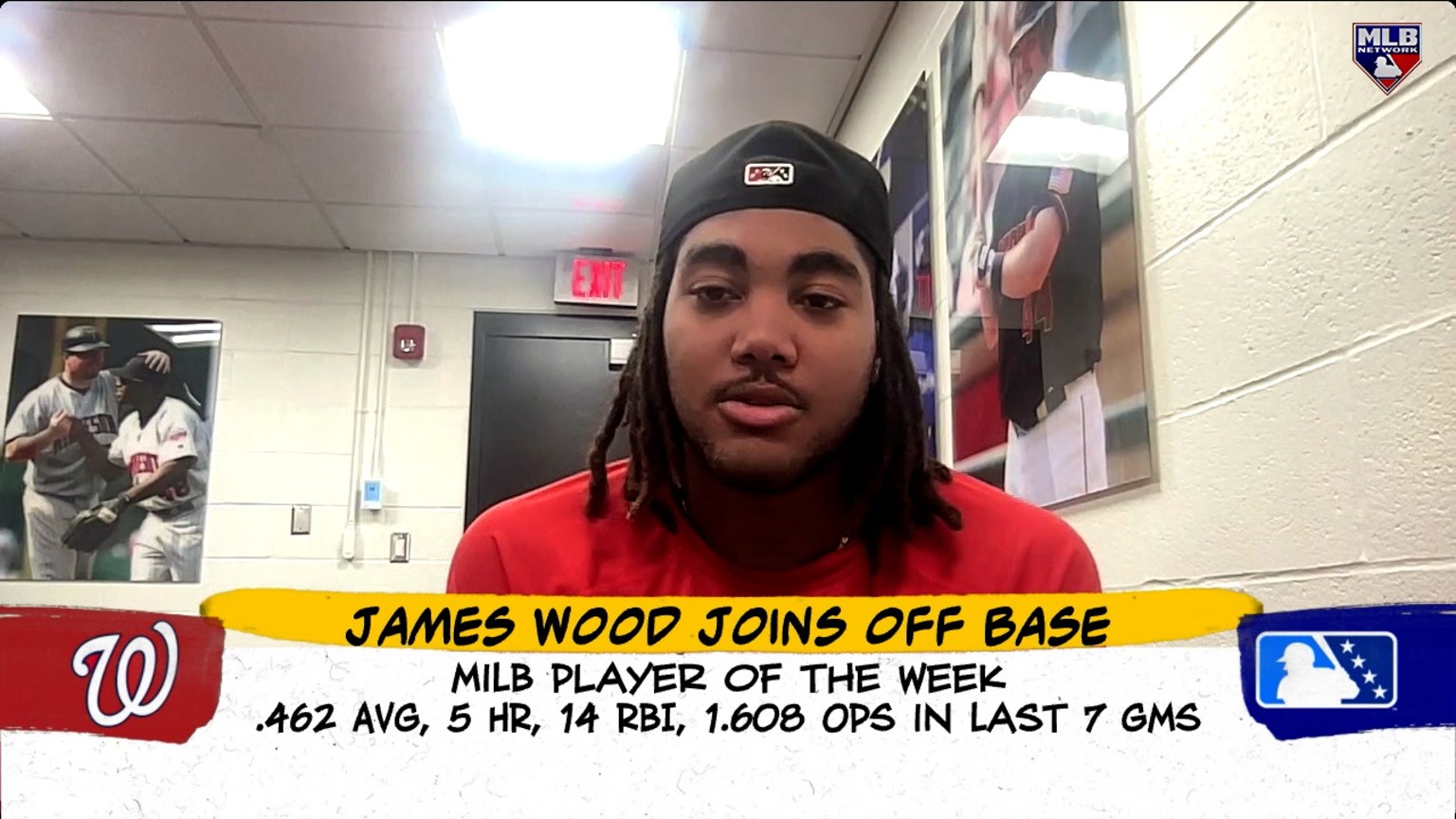 MiLB Player of the Week James Wood joins Off Base | 05/17/2024 | MiLB.com