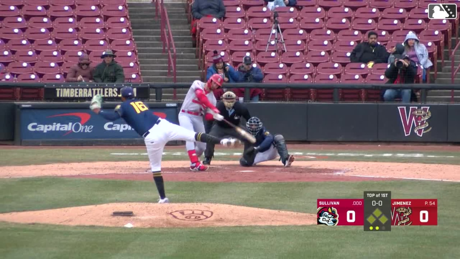 William Sullivan's first home run of the season | 04/07/2024 | Florida ...