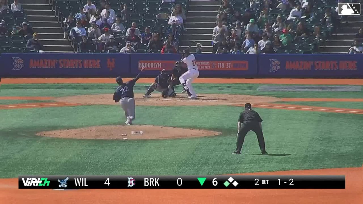 Andry Lara's seventh strikeout | 04/28/2024 | MiLB.com