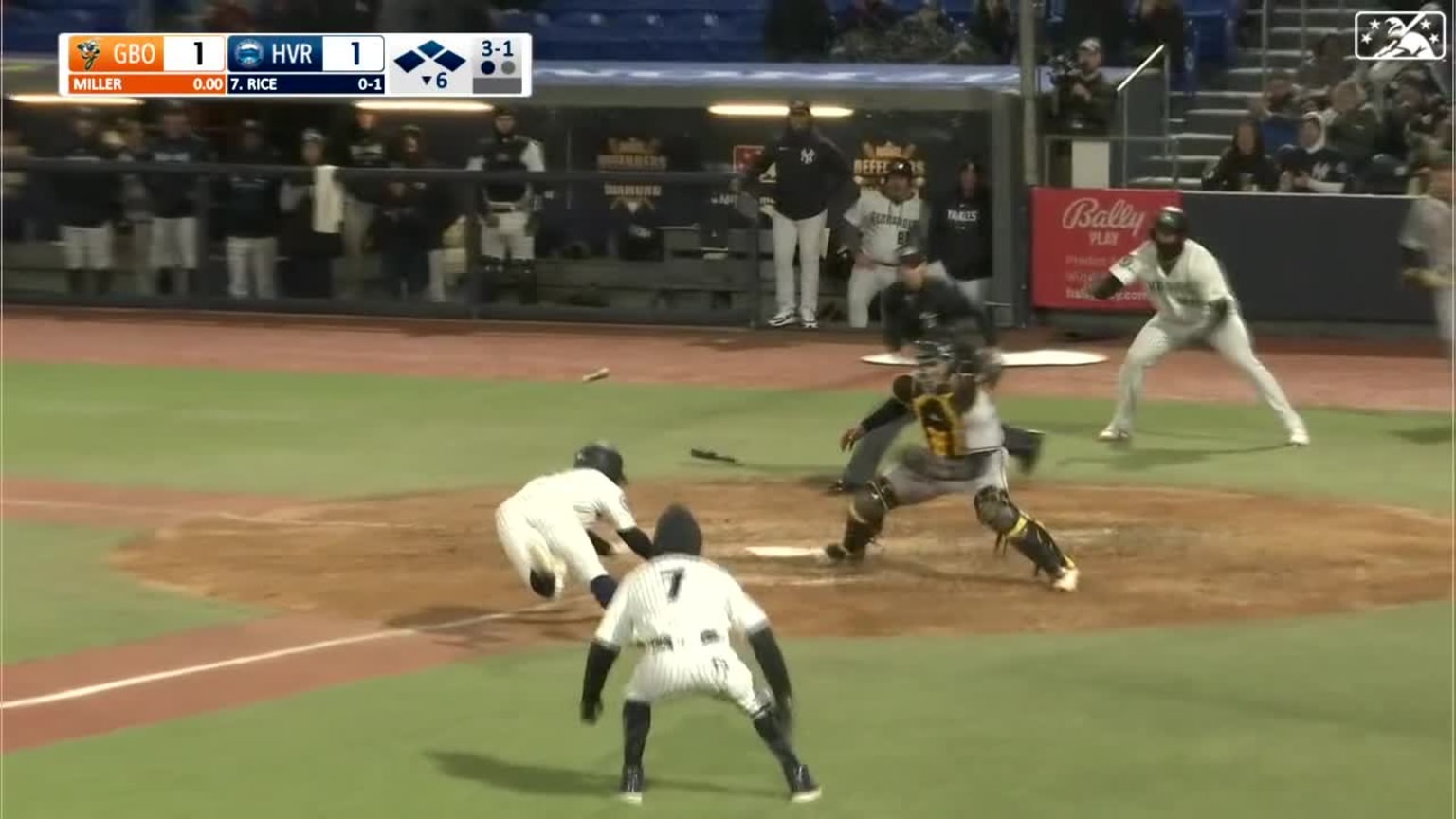 Durbin's wild slide | 04/09/2023 | MiLB.com