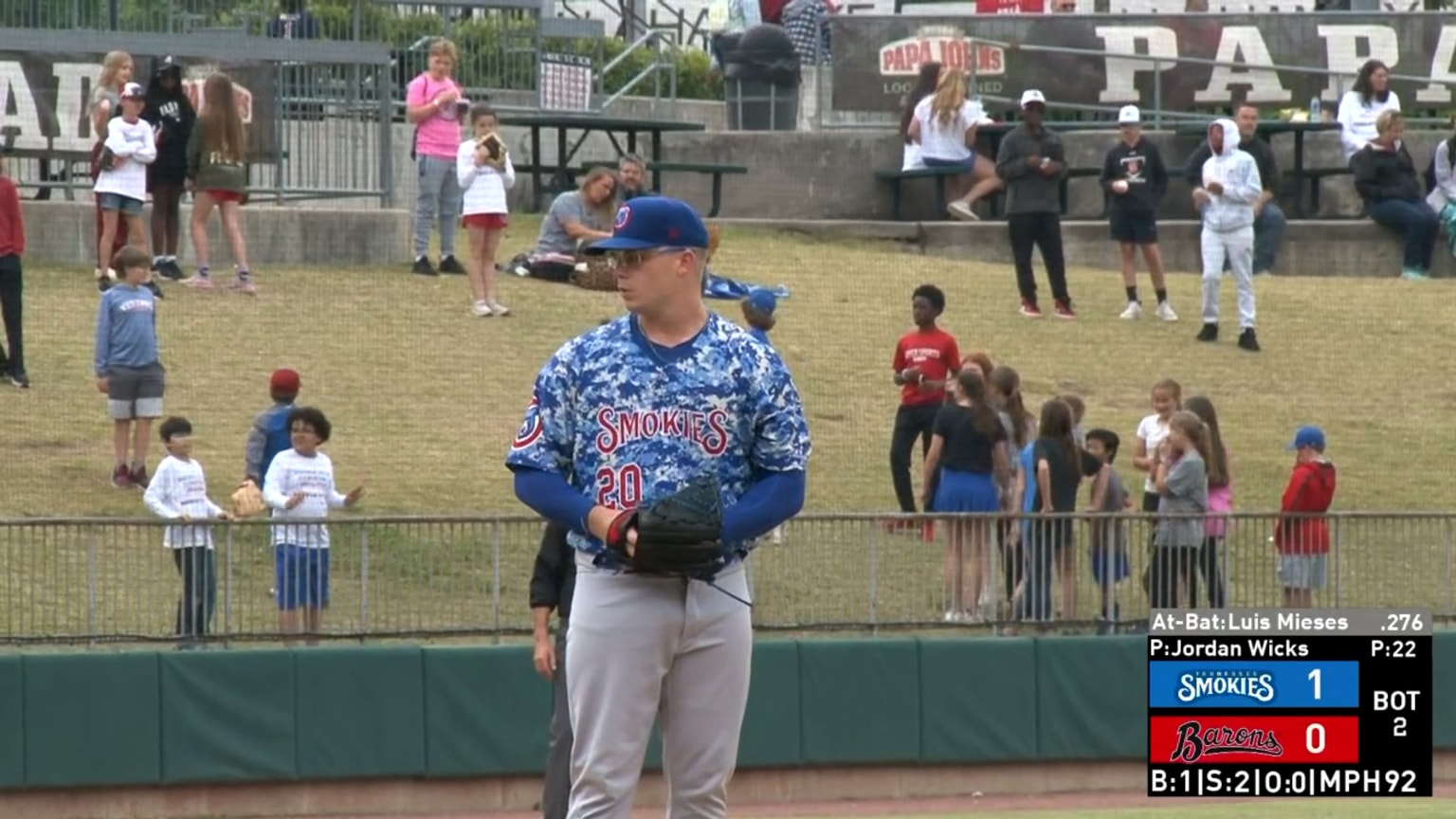 Jordan Wicks' no-hit start | 04/26/2023 | Smokies