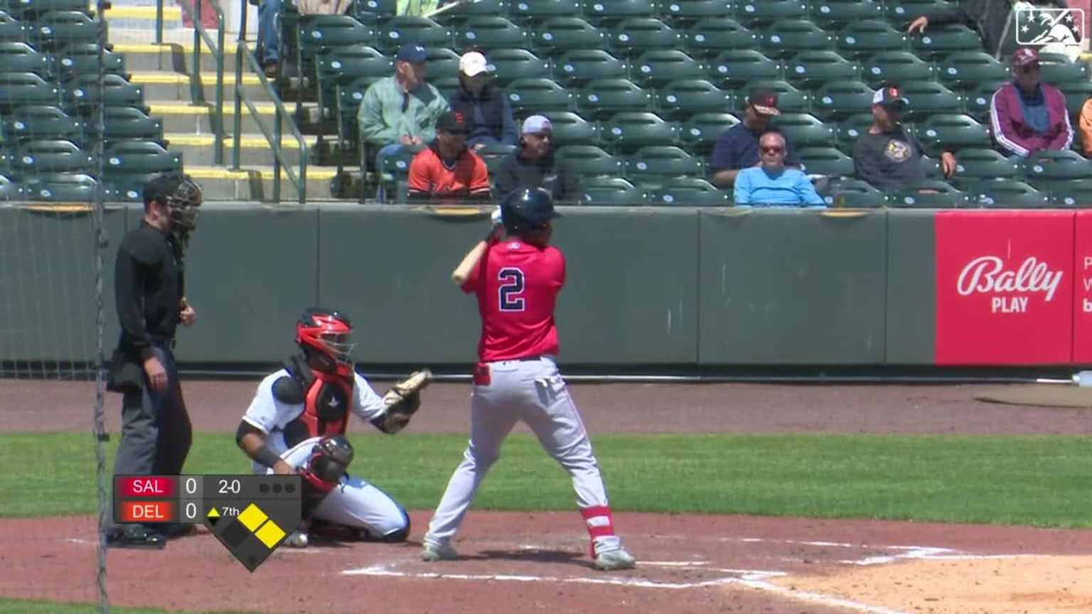 Luis Ravelo's three-run HR | 04/25/2023 | RidgeYaks