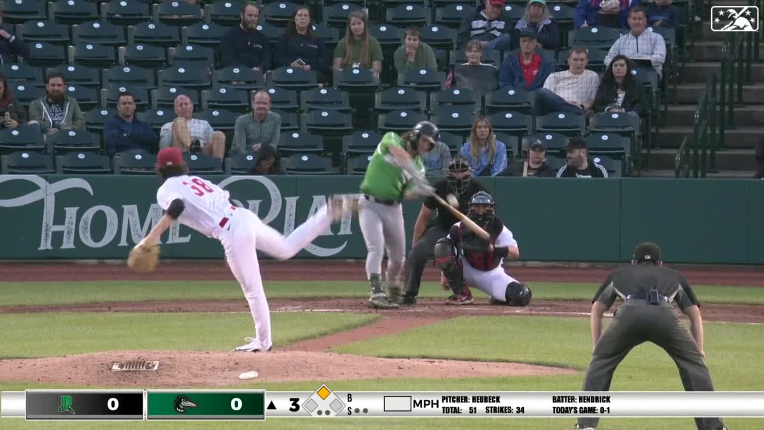 Austin Hendrick's 13th homer | 08/30/2023 | Dragons