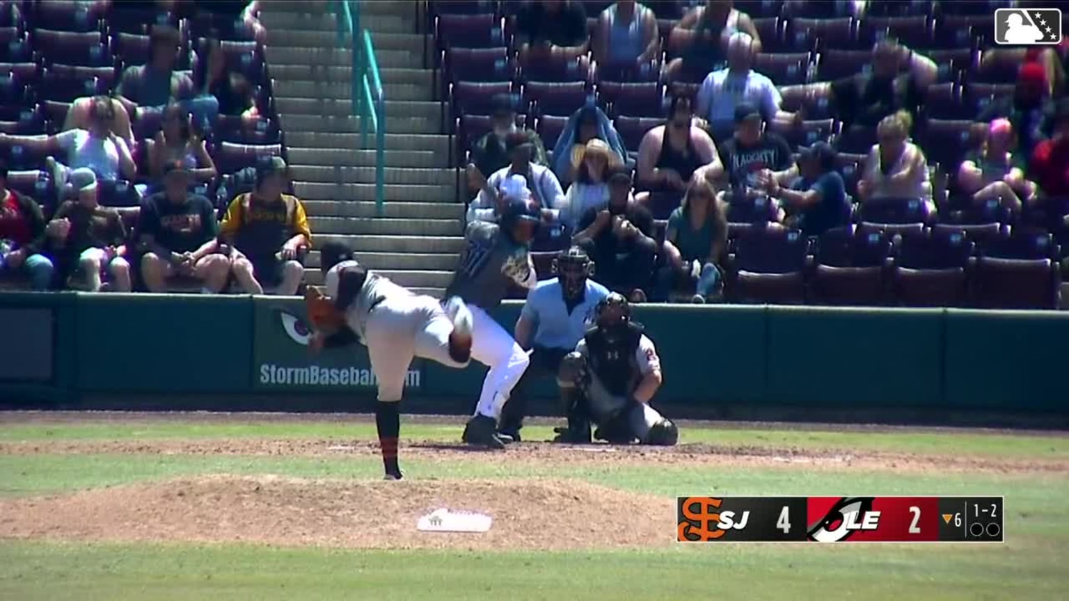 Ubert Mejias records his fourth strikeout | 05/26/2024 | Giants
