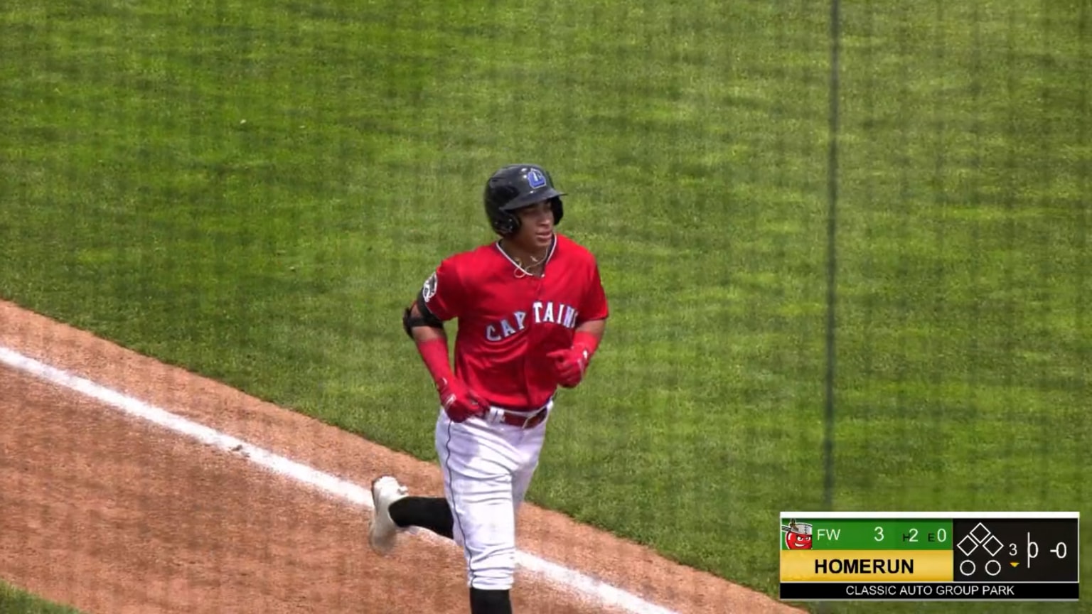 Juan Brito's solo home run | 05/07/2023 | Captains