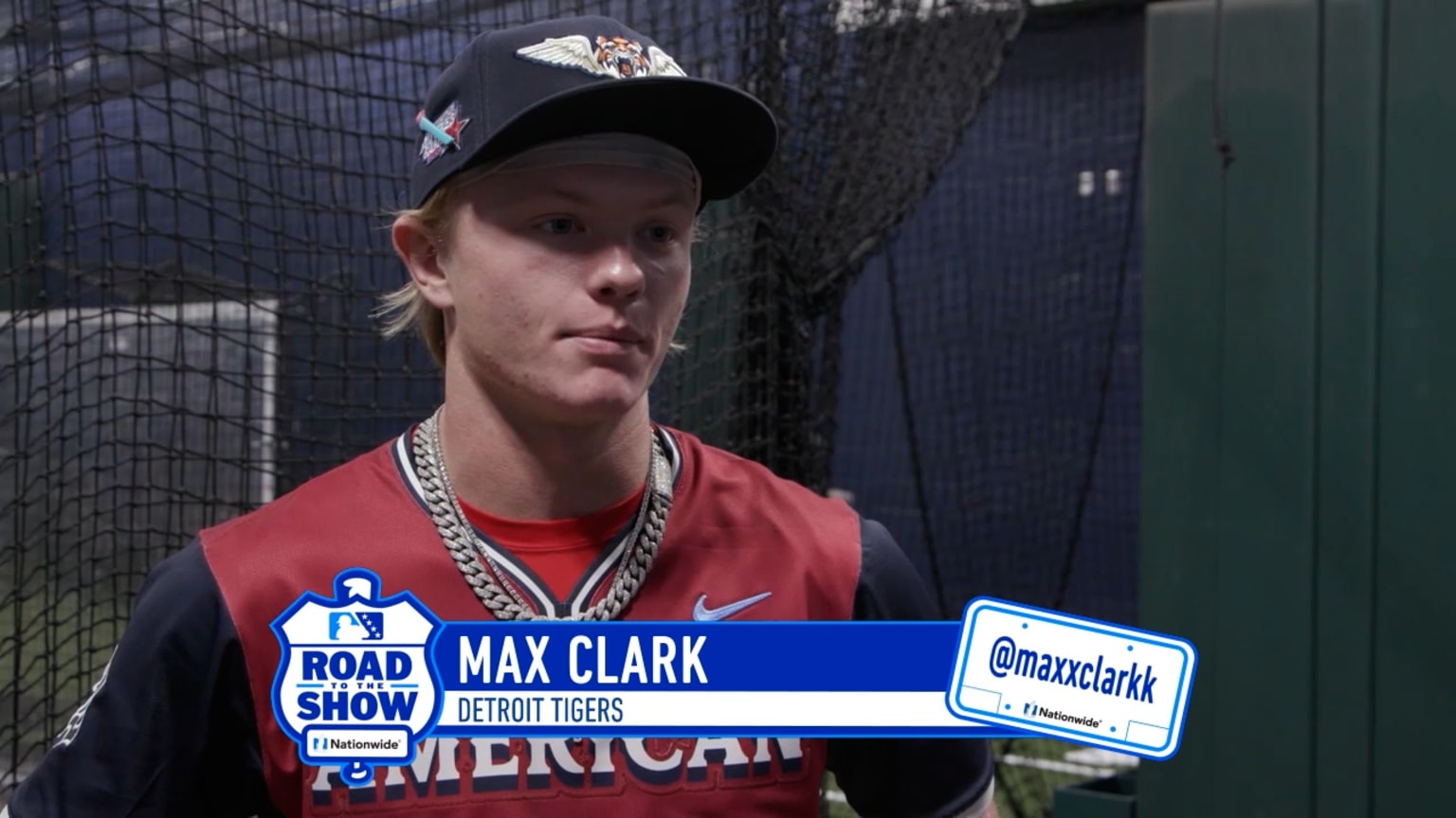 Max Clark at the Futures Game | 07/26/2024 | Whitecaps