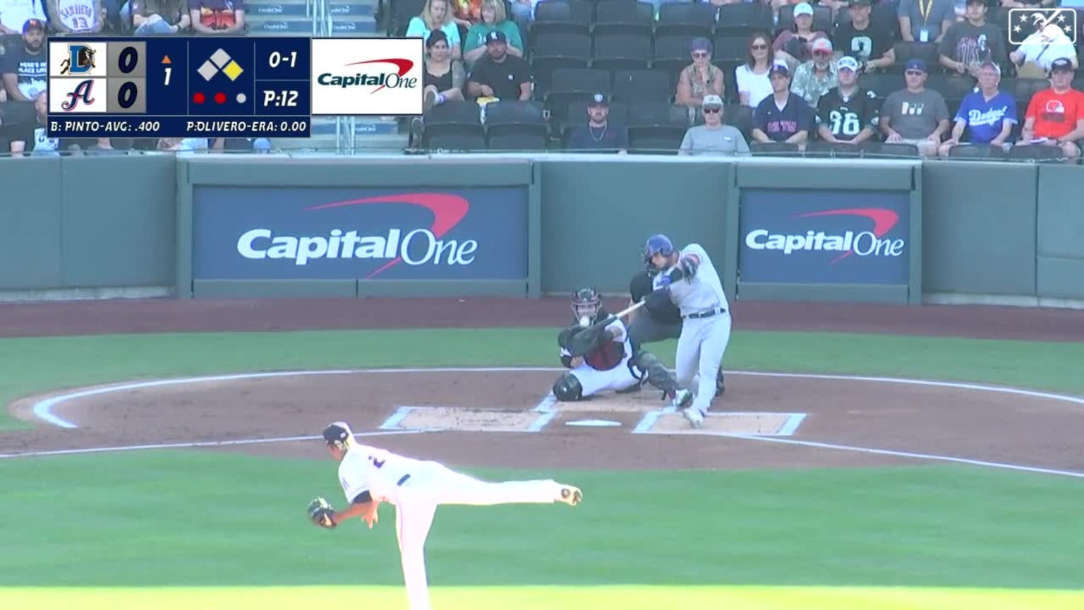 Pinto's RBI double | 10/02/2022 | MiLB.com