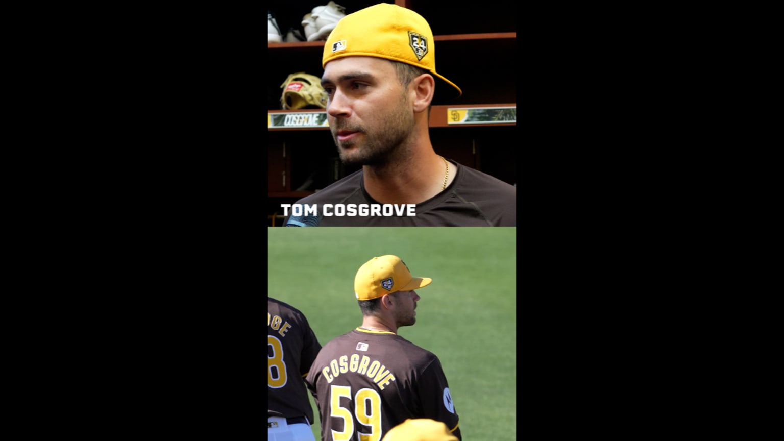 Padres pitcher and former Chihuahua Tom Cosgrove | 03/26/2024 | Chihuahuas