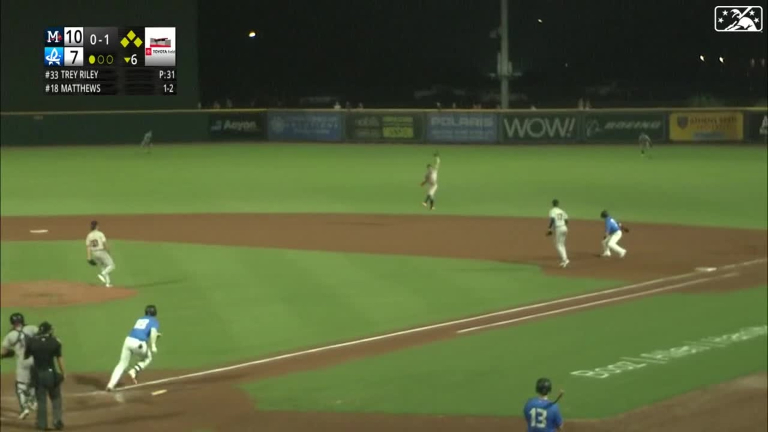 Cal Conley's DP | 08/12/2023 | MiLB.com