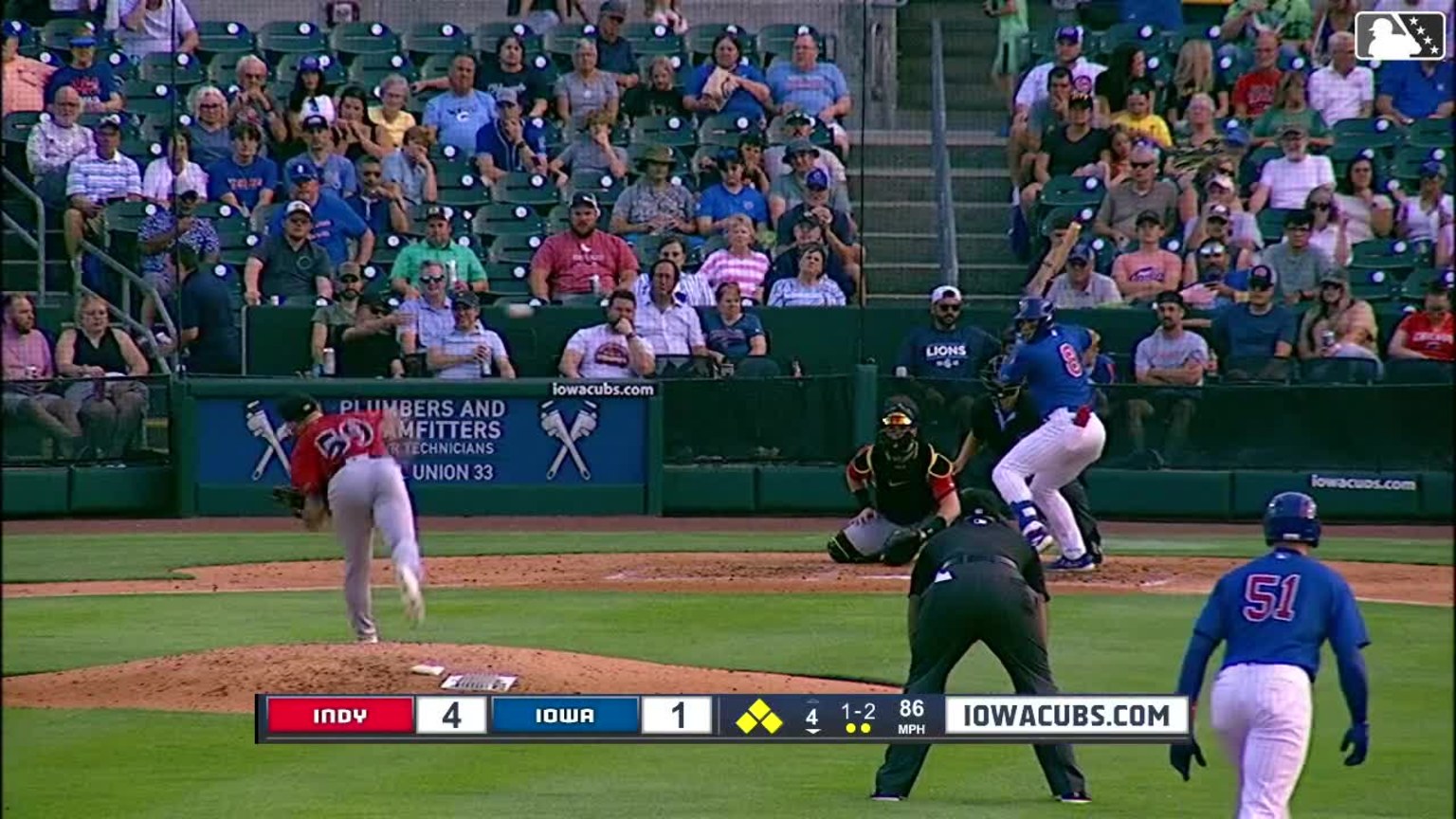 Mike Burrows' five strikeouts | 07/26/2024 | Indians