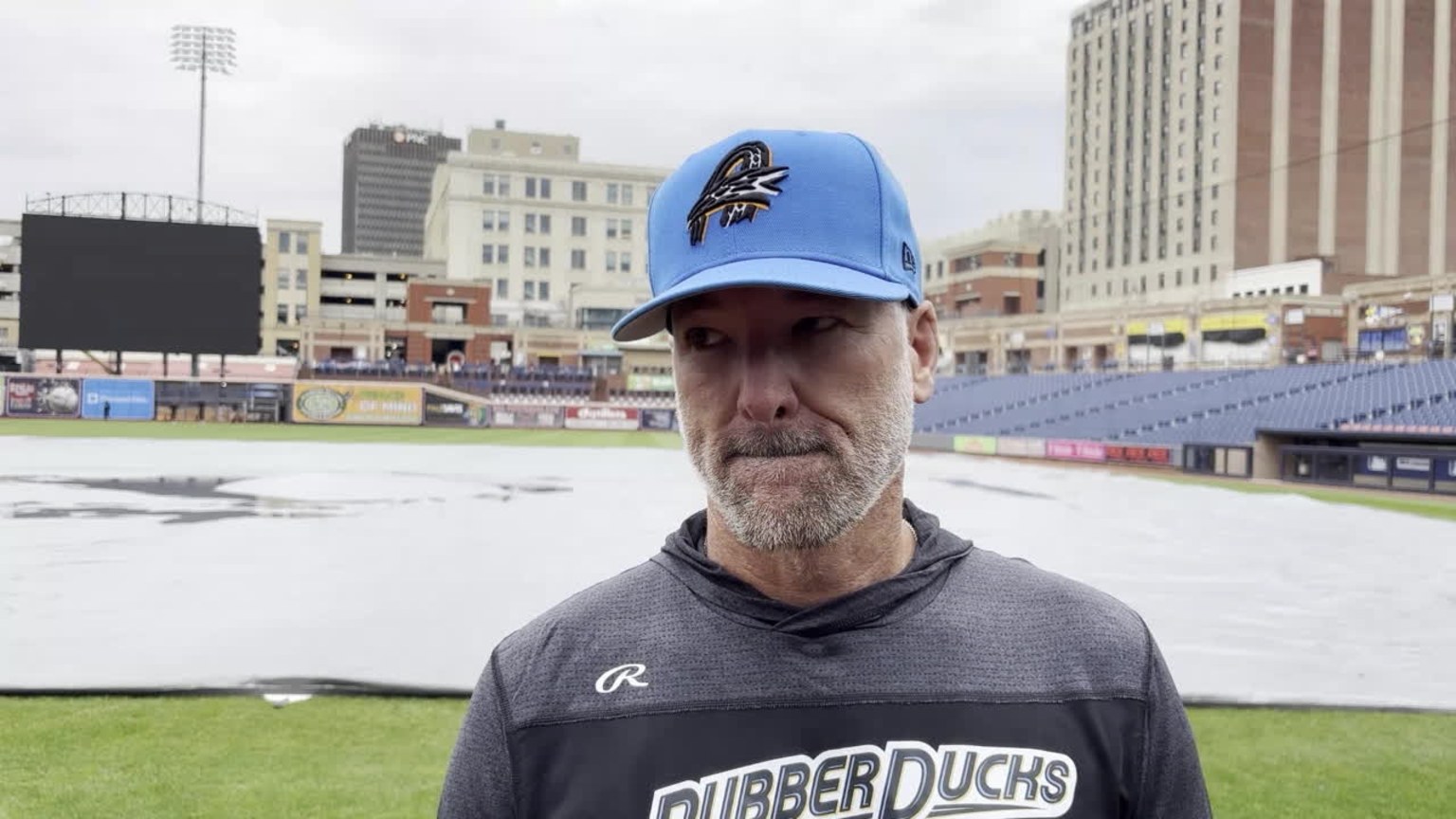 Greg DiCenzo at 2025 Akron RubberDucks Media Day | 04/04/2025 | RubberDucks