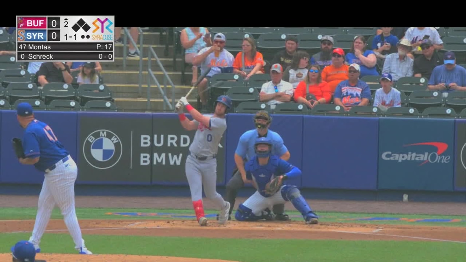 RJ Schreck's solo Homerun | 06/08/2025 | Bisons