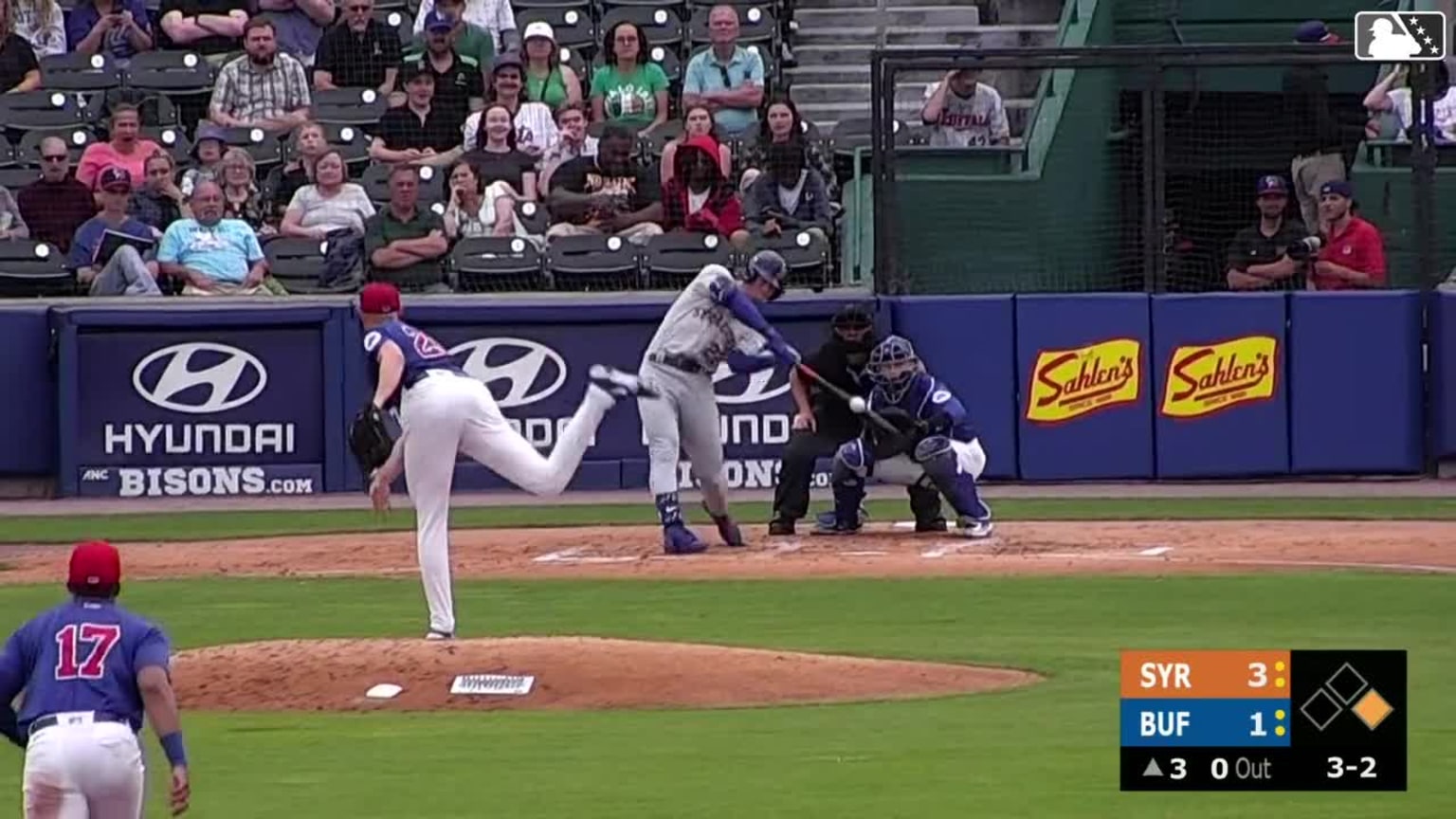 Brett Baty's two-run home run | 06/25/2024 | MiLB.com