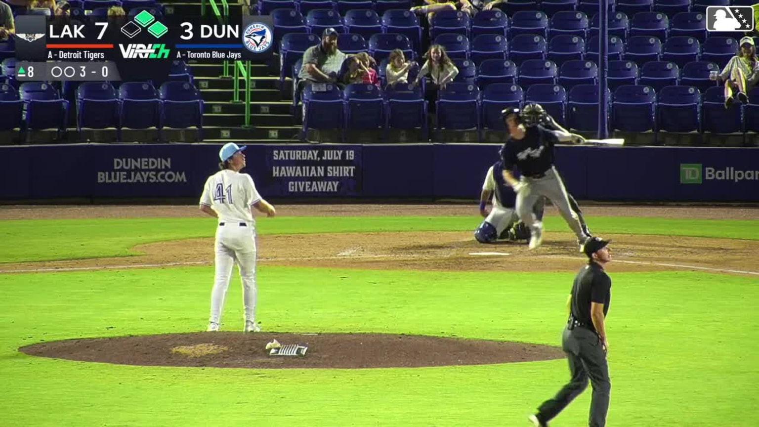 Carson Rucker's first Single-A homer of the season | 07/19/2025 | MiLB.com