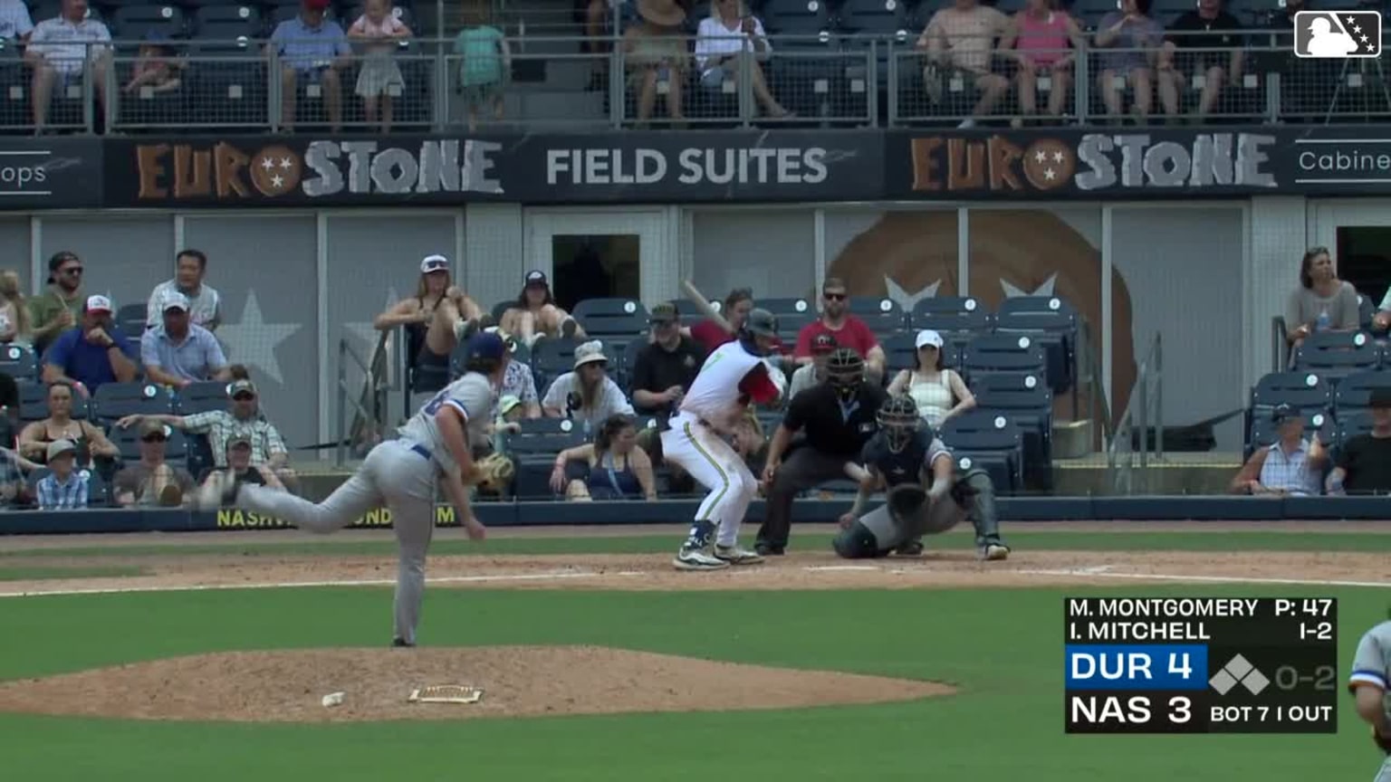 Mason Montgomery's fifth strikeout | 06/23/2024 | Bulls