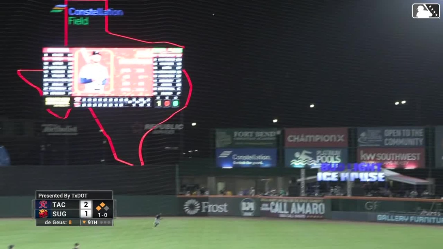 Jesús Bastidas hits a walk-off single | 06/30/2024 | Space Cowboys