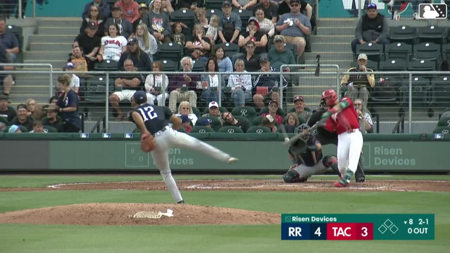 Tyler Locklear's game-tying homer | 07/27/2025 | Rainiers