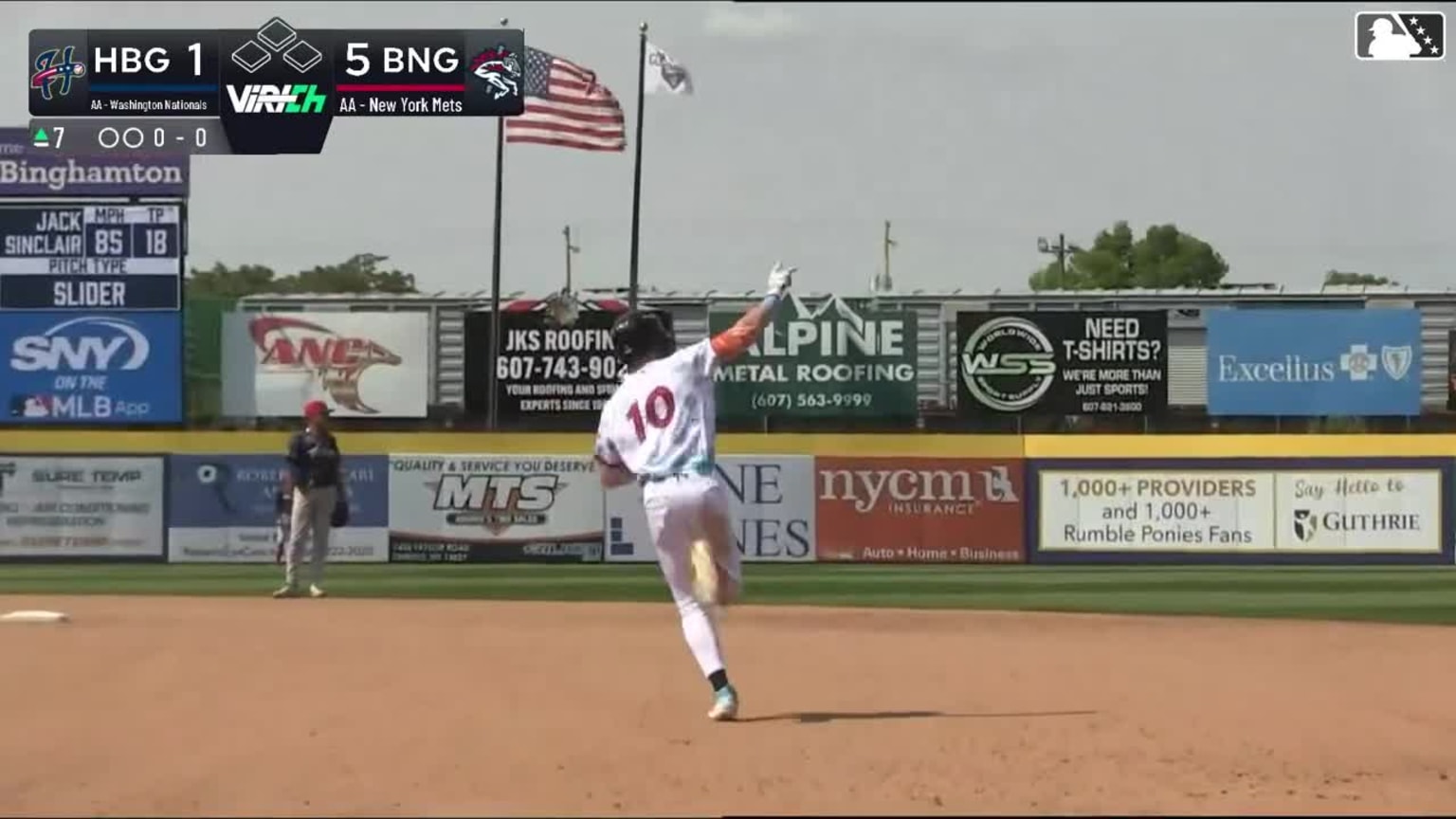 Carson Benge slugs his 11th homer of the season | 07/30/2025 | MiLB.com