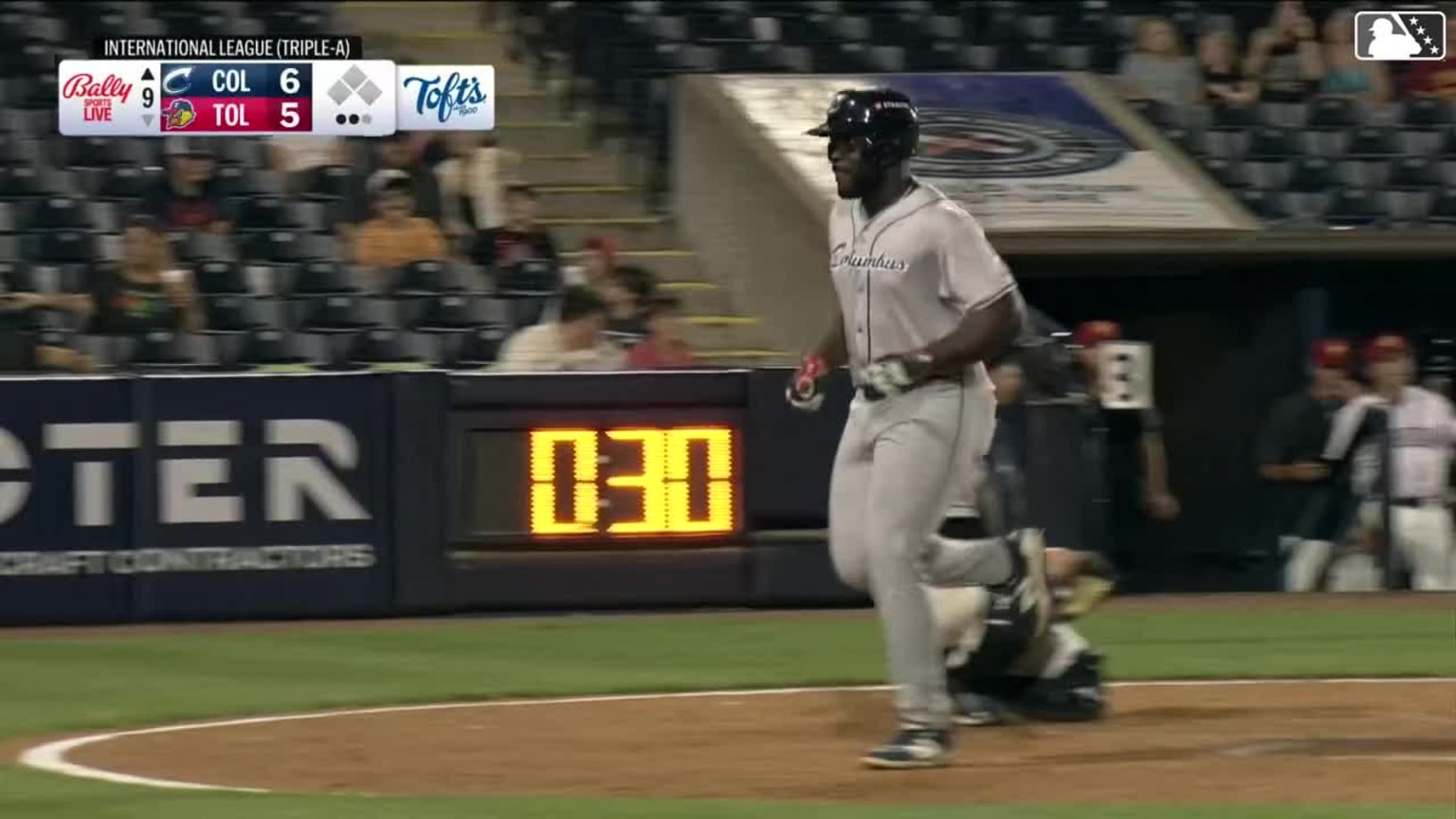Jhonkensy Noel's 461-foot go-ahead home run | 08/13/2025 | Clippers