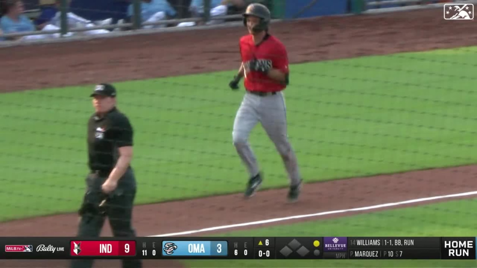 Alika Williams' solo home run | 07/17/2023 | Florida Complex League