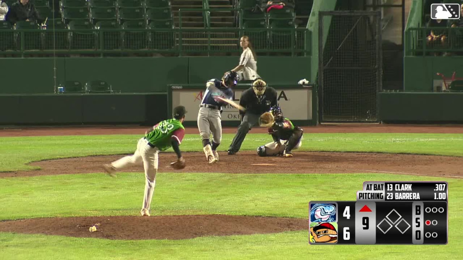 Max Clark's solo homer | 08/16/2024 | Whitecaps