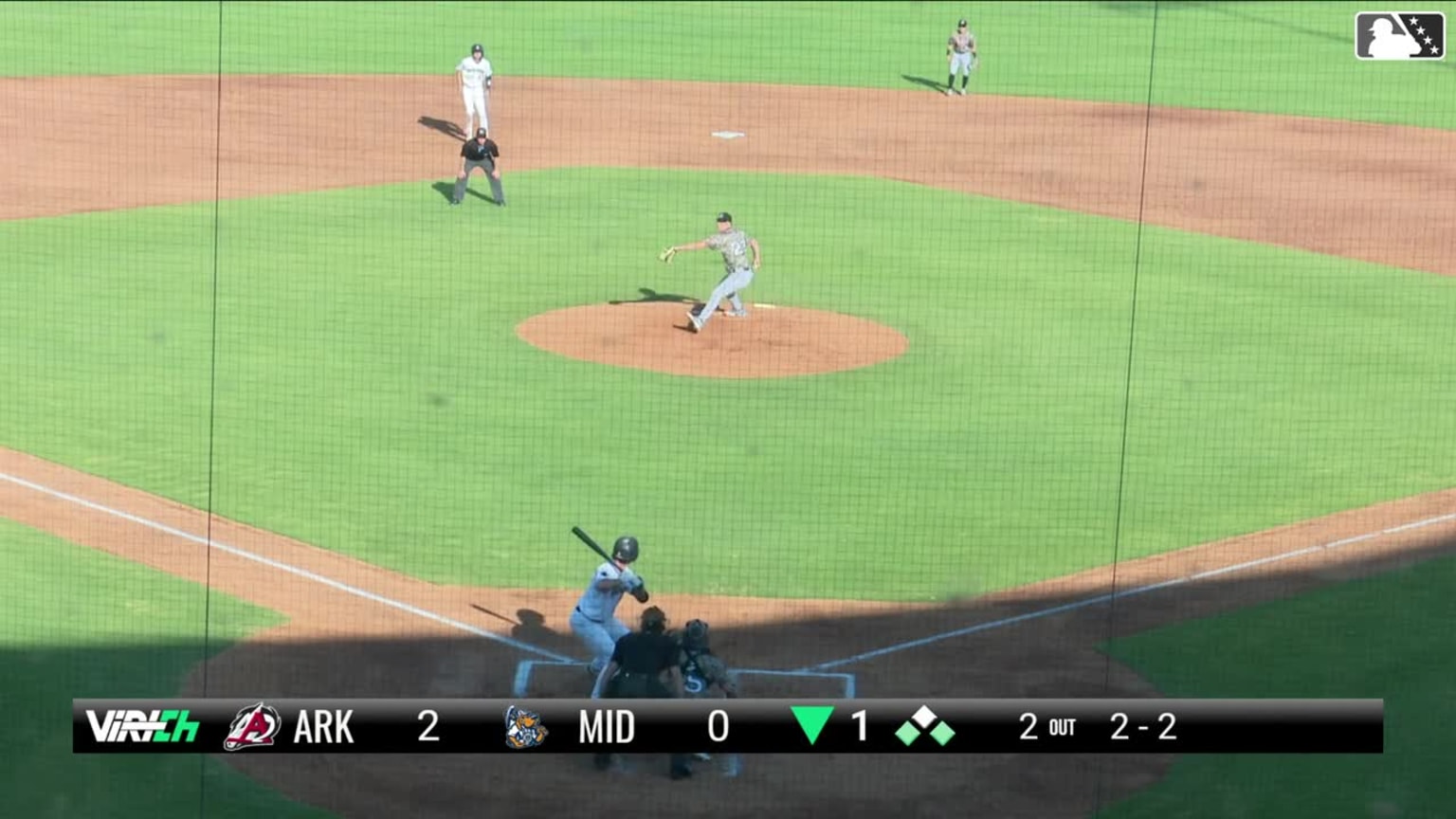 Logan Evans strikes out his second batter | 07/11/2024 | MiLB.com