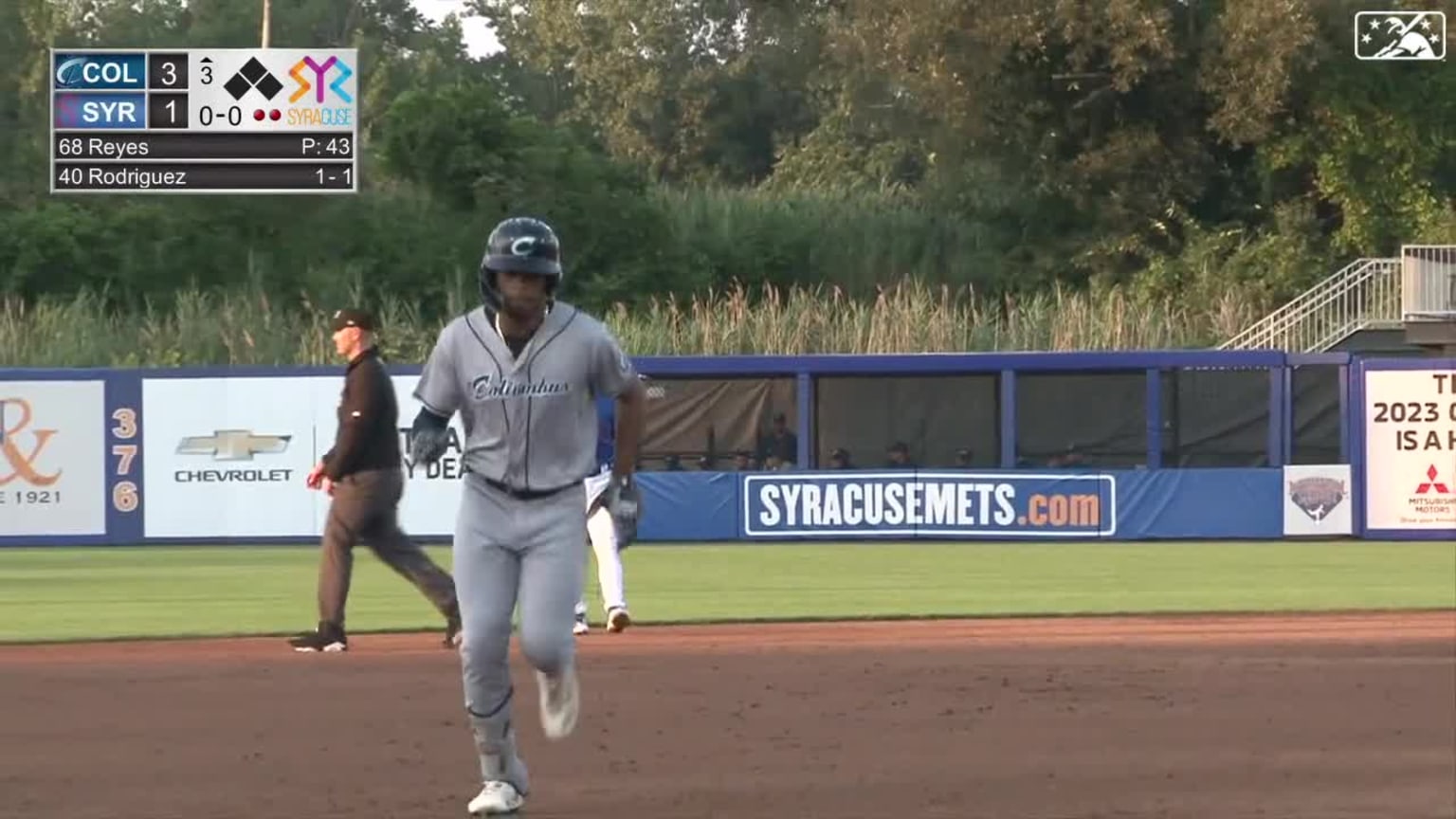 Jose Tena's second home run | 08/19/2023 | MiLB.com