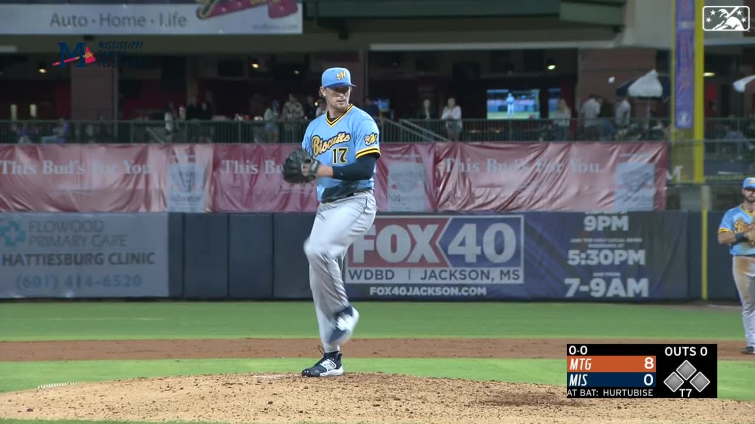 Wilcox notches sixth strikeout | 04/23/2023 | Biscuits Wilcox notches sixth strikeout | 04/23/2023 | Biscuits