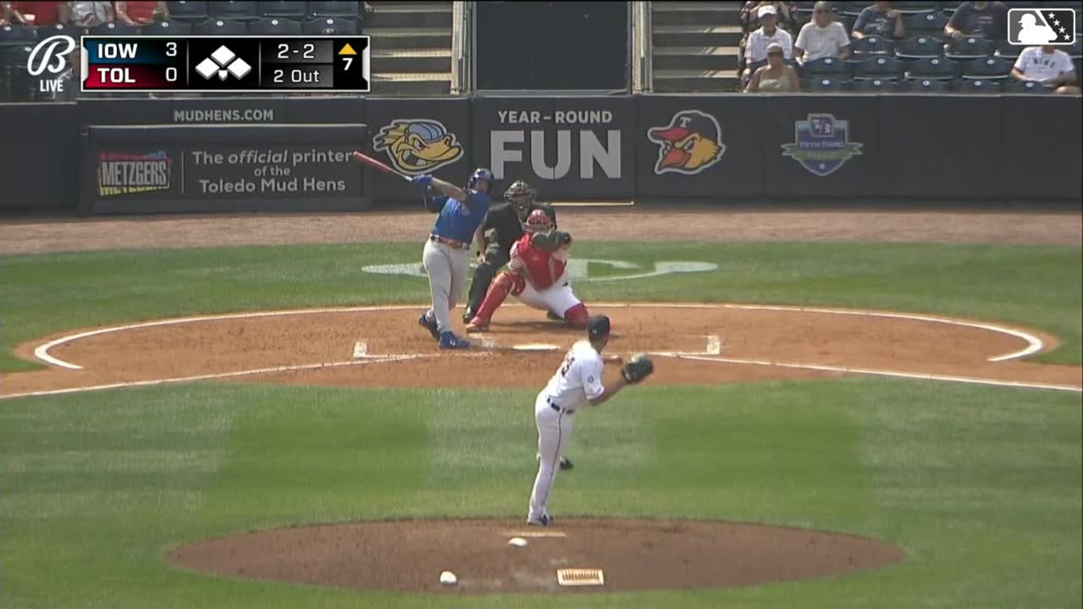 PJ Poulin strikes out five batters | 08/25/2024 | MiLB.com