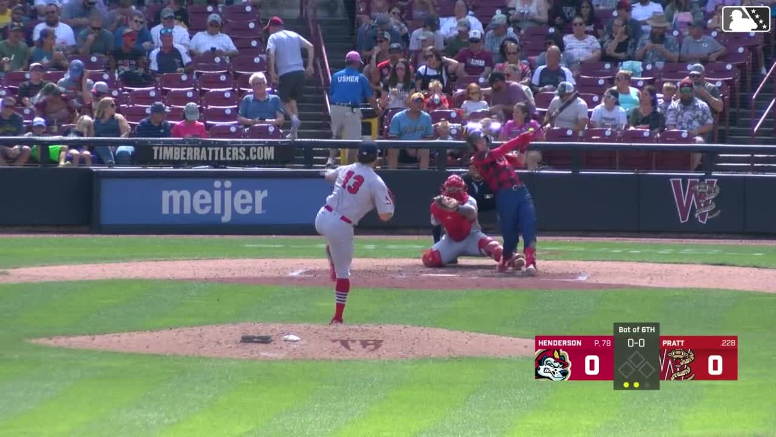 Cooper Pratt's solo homer | 08/18/2024 | MiLB.com