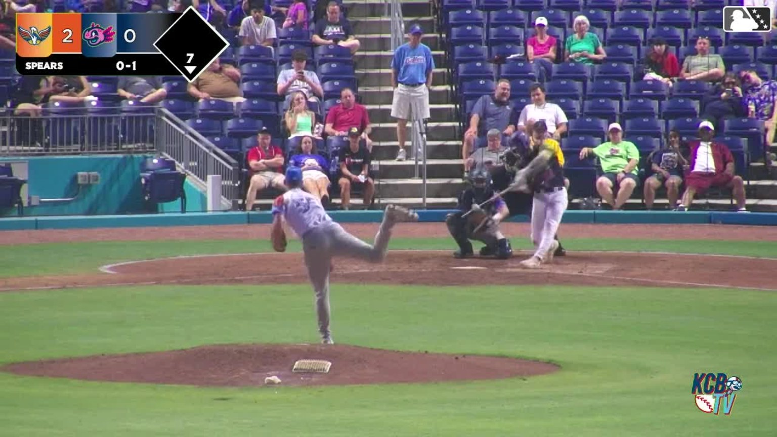 White Sox No. 9 prospect Caleb Bonemer's solo homer | 06/05/2025 ...