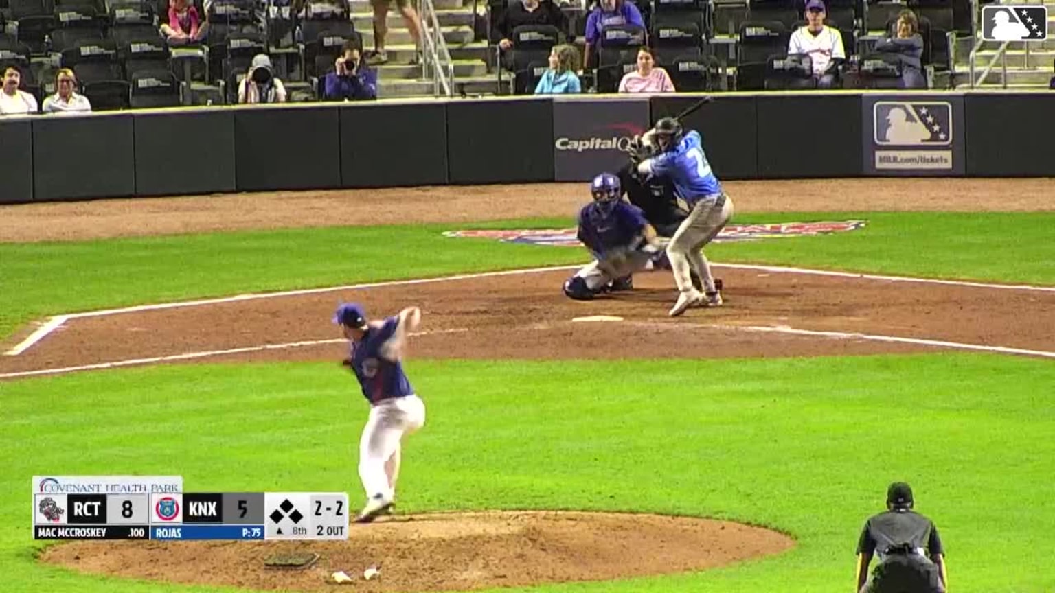 Mac McCroskey walks. Raudi Rodriguez scores. Harold Coll to 3rd. David ...