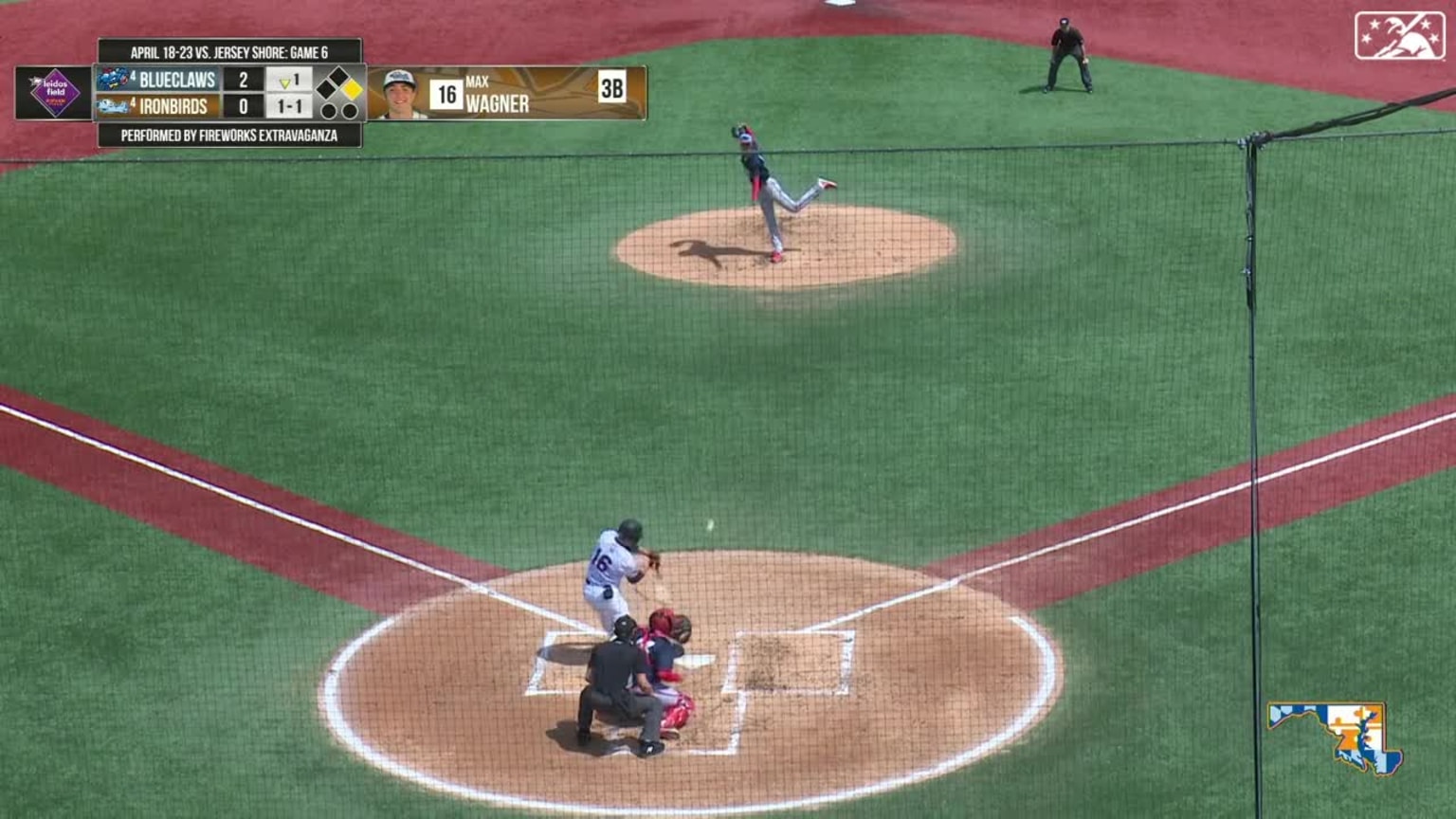 Max Wagner's two-run HR | 04/23/2023 | MiLB.com