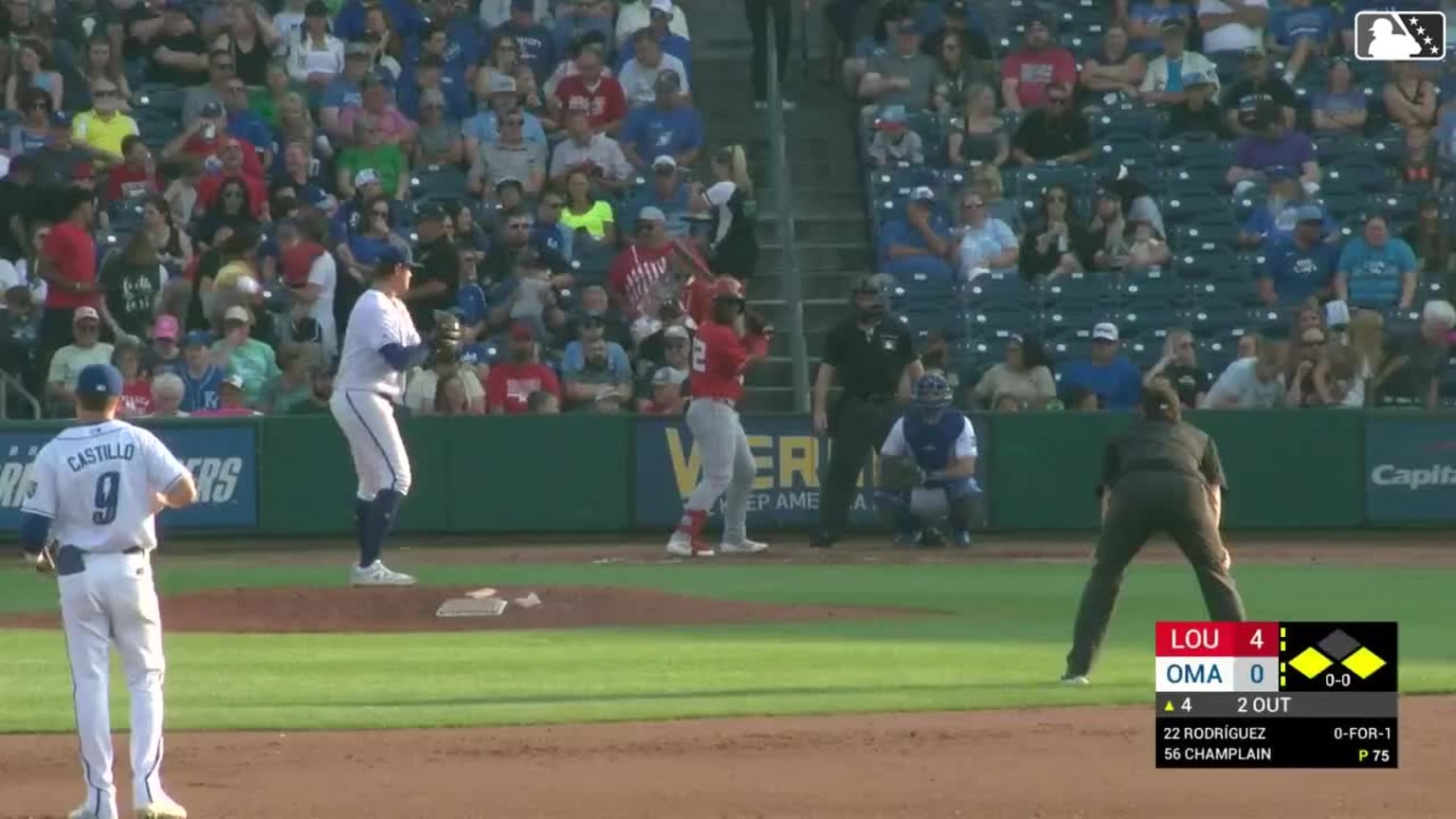 Héctor Rodríguez's second homer of the season | 08/03/2025 | MiLB.com