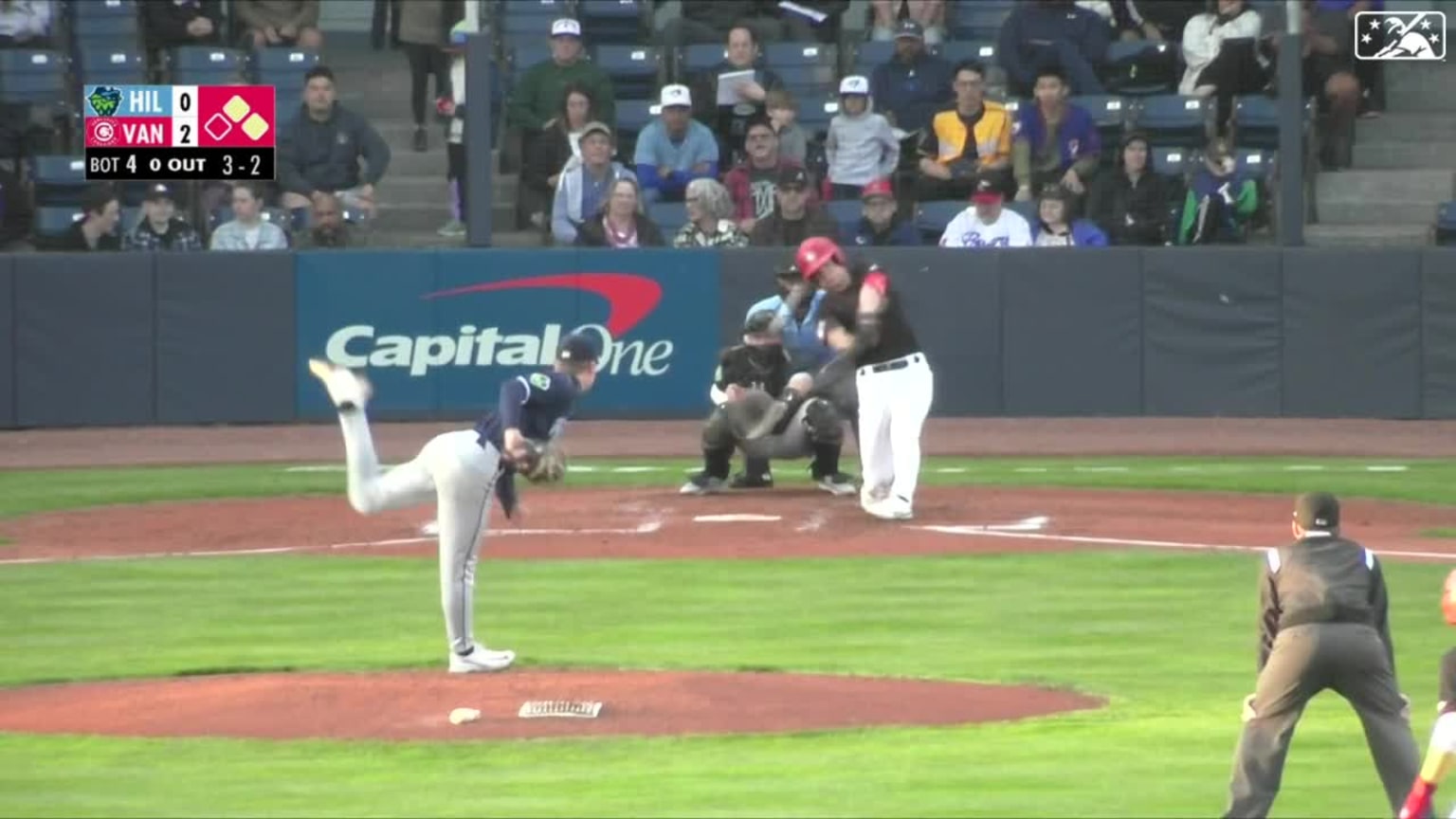 Josh Kasevich's first homer | 06/14/2023 | Canadians