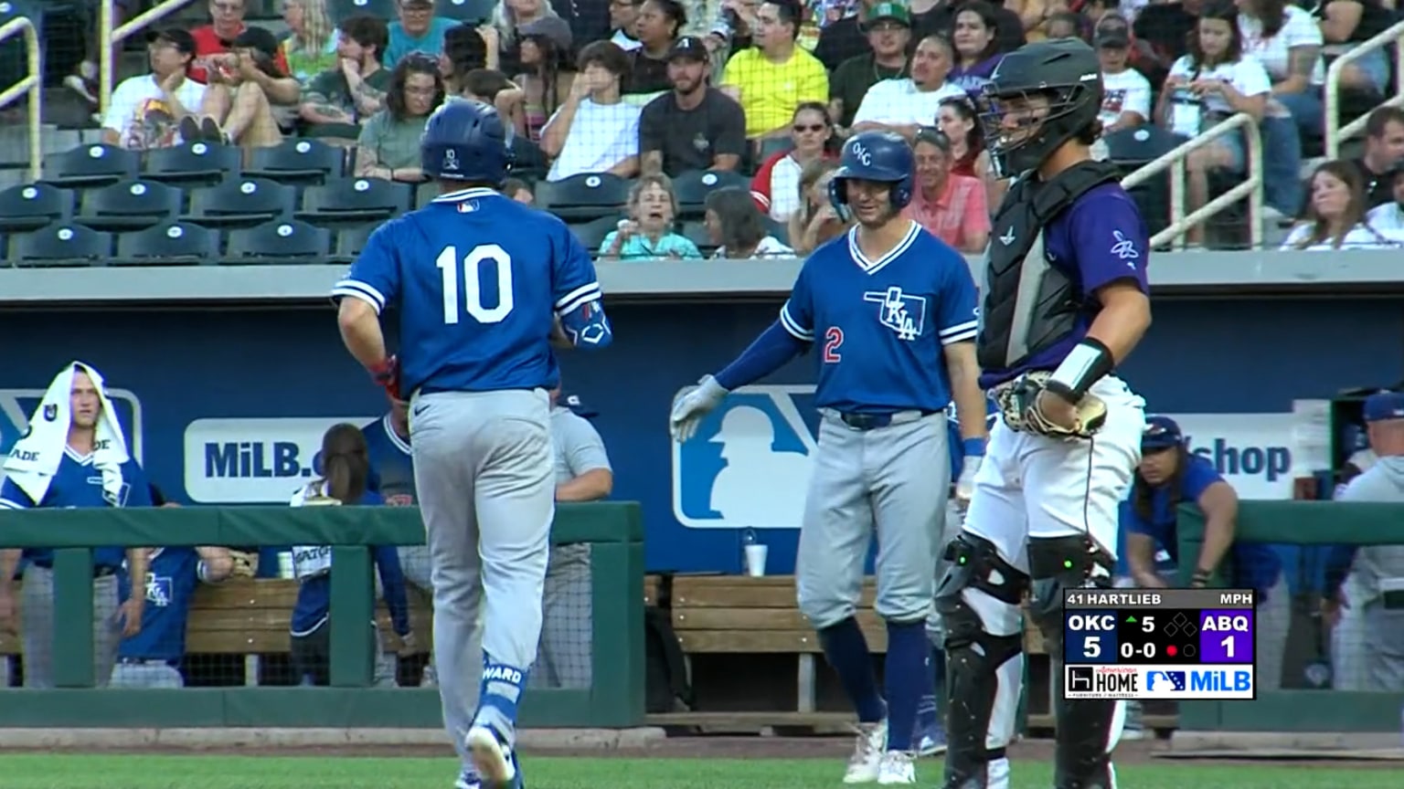 Ryan Ward swats two HRs vs. Albuquerque | 06/02/2024 | Comets